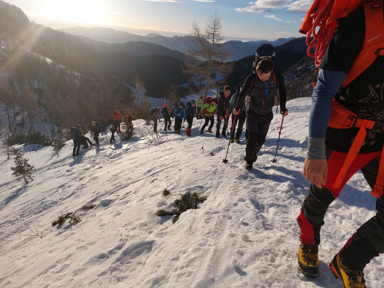 Tosc – Vzhodna grapa (23.1.2022) – AO Kranj