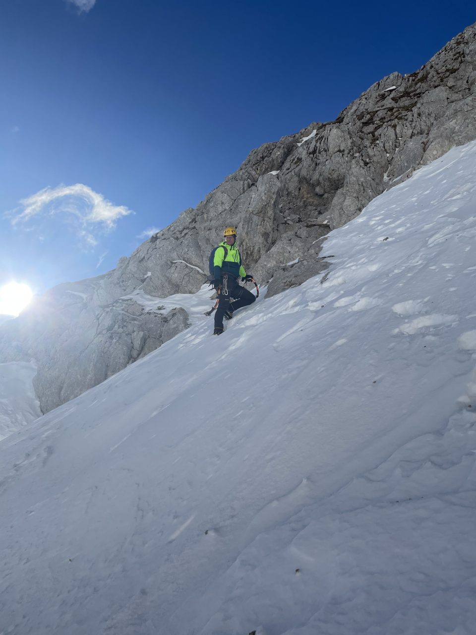 Tosc – Vzhodna grapa (23.1.2022) – AO Kranj