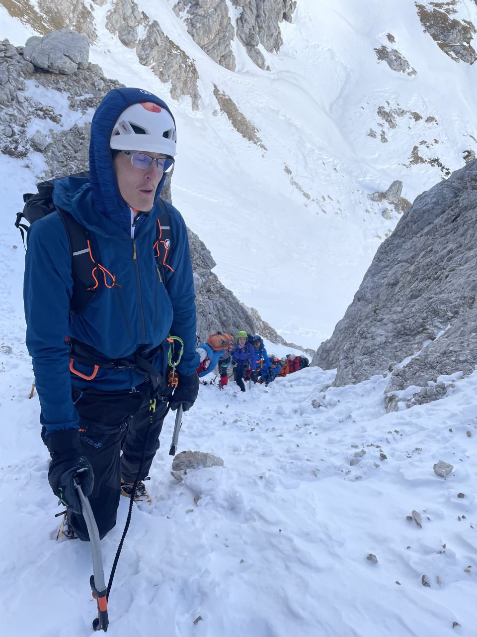 Tosc – Vzhodna grapa (23.1.2022) – AO Kranj